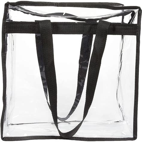 Clear Tote Bag 12x6x12