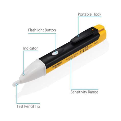 Pen Voltage Detector Non Contact For Electrical Testing