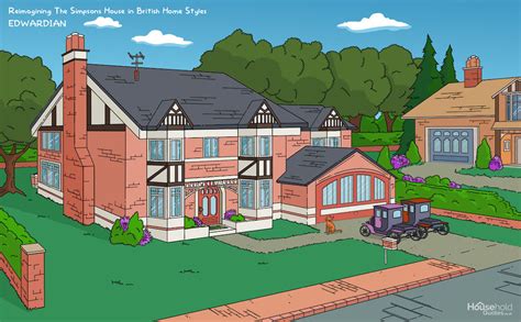‘the Simpsons House Gets Dreamed Up As Architecture In Historical