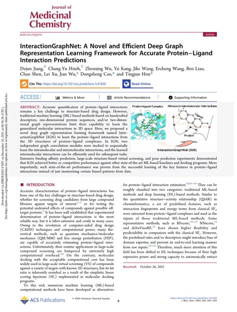 Pdf Interactiongraphnet A Novel And Efficient Deep Graph Representation Learning Framework