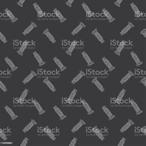 피사의 기울어진 타워 원활한 패턴 손으로 그린 스케치 배경 벡터 일러스트레이션 건축에 대한 스톡 벡터 아트 및 기타 이미지