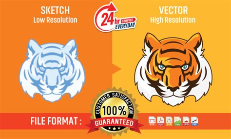 Do Vector Tracing Sketch To Vector And Redraw Logo By Madiha Fiverr