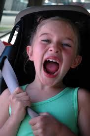 Yelling Girl In Car Mothering In The Middle