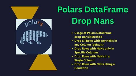 polars dataframe drop nans spark by {examples}