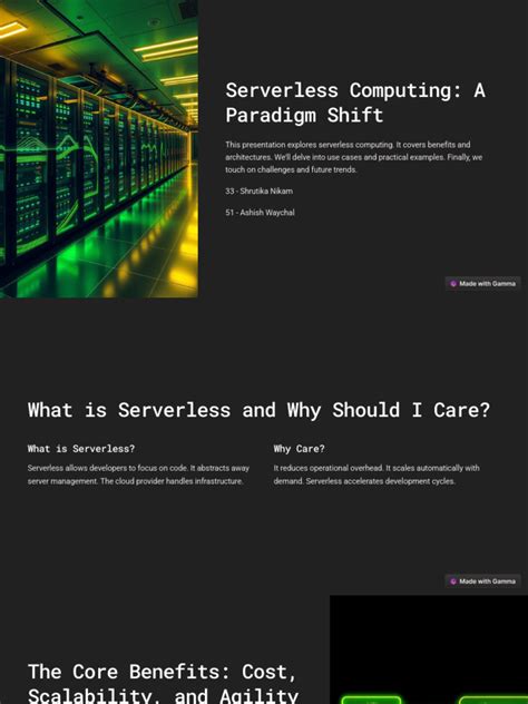 Serverless Computing Cc Pdf Cloud Computing Computer Science