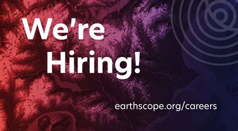 Earthscope Consortium On Linkedin Careers Earthscope Consortium