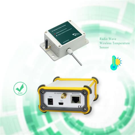 Multipoint Wireless Temperature Gateway Iot Sensors High Quality