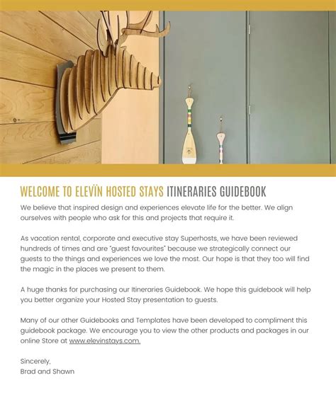 Elevïn Design Group The Superhost Mentors Must Have Itinerary