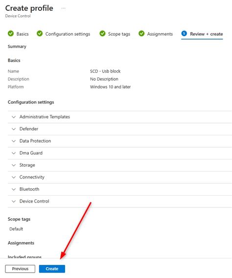 Block USB Drive Using Intune
