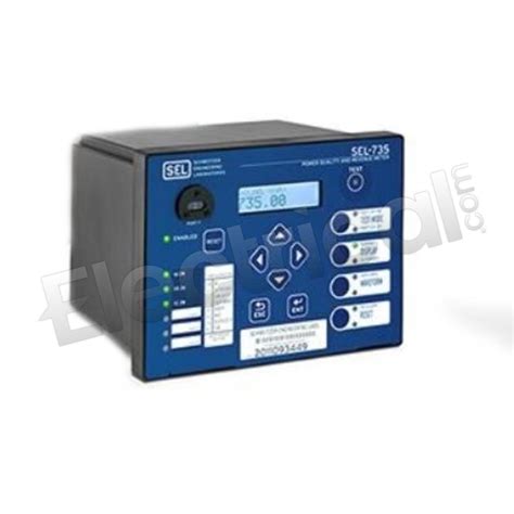 Schweitzer Engineering Sel 735 0735bx00922exxxxxx1610xx Power Meter
