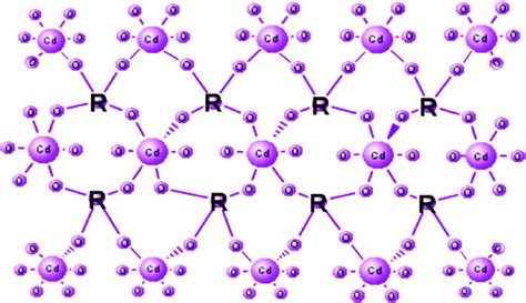Structure Of Synthesized Cd Mof Download Scientific Diagram