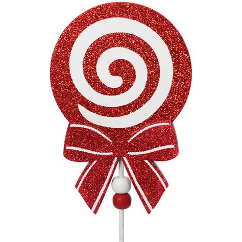 Pack Of 3 Candy Cane Picks