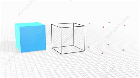 Properties Of A Cube Animation Stock Video Clip K011 1340 Science Photo Library