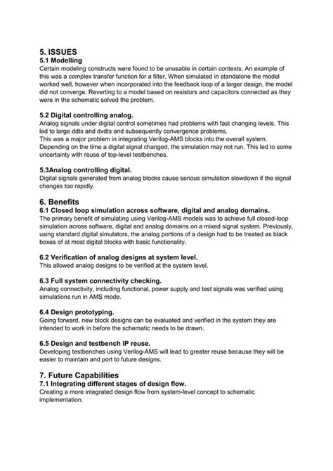 Verilog Ams Used In Top Down Methodology For Wireless Integrated Circuits Pdf