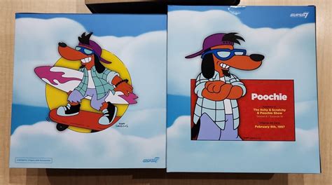 Poochie Simpsons Skateboard The Simpsons The Itchy And Scratchy And