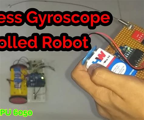 Gyroscope Controlled Robot Wireless 4 Steps Instructables
