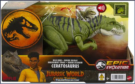 Ceratosaurus Jurassic World Epic Evolution Wild Roar Chaos