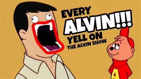 Every Time Dave Seville Yells Alvin On The Alvin Show Youtube