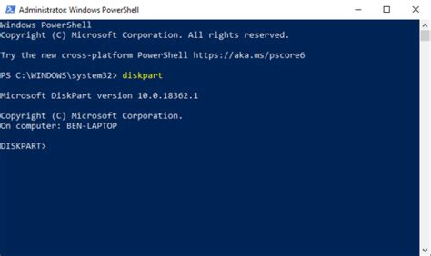 How To Use Diskpart Utility In Windows