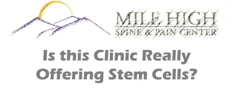 Mile High Spine And Pain Review ~ Read This Before You Go