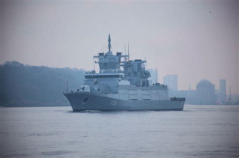 Military and Commercial Technology: F224 Sachsen-Anhalt Begins Sea Trials