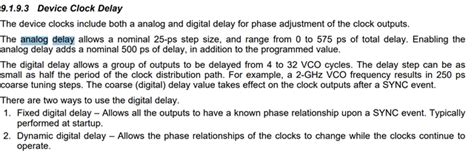 lmk04828 analog delay configuration clock and timing forum clock