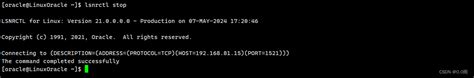 Linux下启动关闭oraclelinux启动oracle Csdn博客