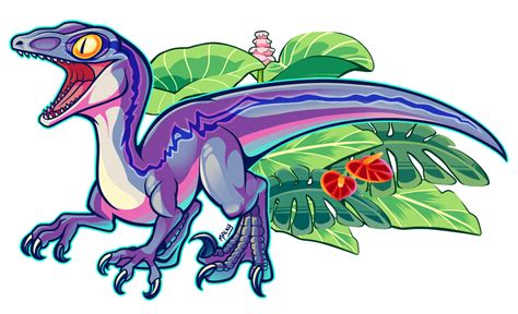 Jurassic World Blue Tumblr Dinosaur Illustration Jurassic Park