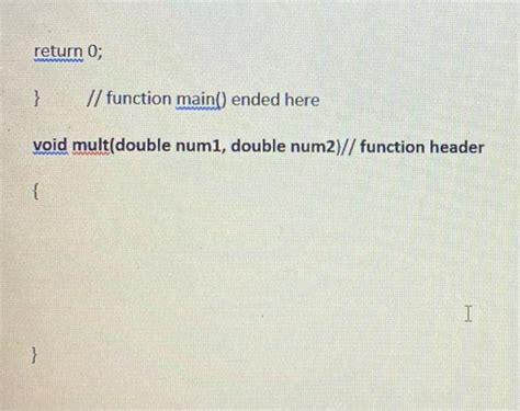 Solved Q6 15 Points Write A Function Named Mult That