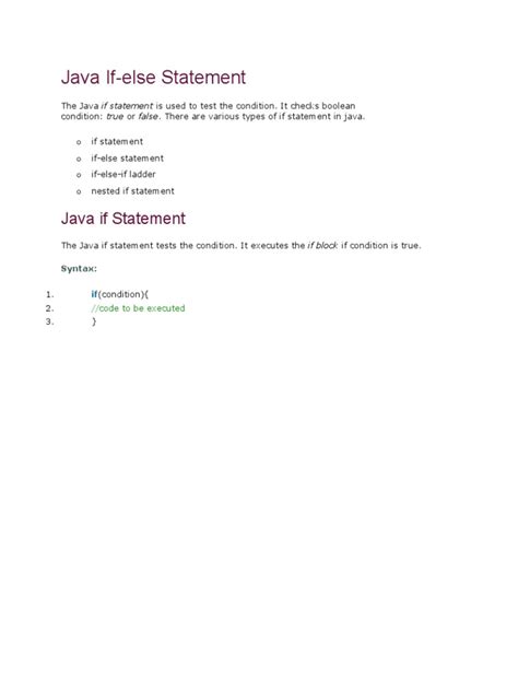 Java If Else Pdf Metalogic Syntax Logic