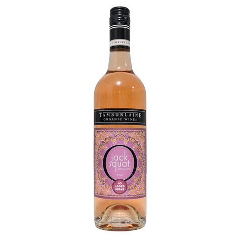 Tamburlaine Jack Squat No Alcohol Rosé Wine Traveller