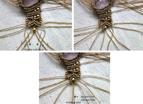 free macrame tutorial and pattern macrame jewelry tutorial macrame bracelet patterns necklace