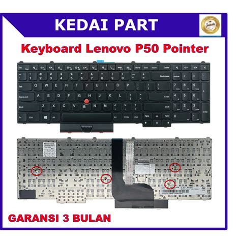 Jual Keyboard Lenovo Thinkpad P50 P51 20hh 20hj P71 20hk 20hl Pointer Shopee Indonesia