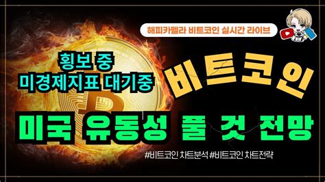 비트코인 실시간 미국 유동성 풀 것 전망 비트 횡보 중 미경제지표 대기 중 813점심💎비트코인 비트코인실시간 이더리움 리플 Cryptocurrency