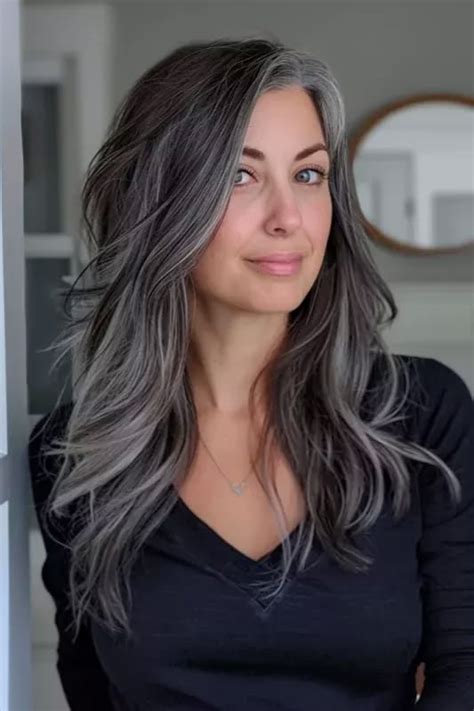 Stunning Salt And Pepper Hair Inspo For Women Of All Ages Flos Blog In 2024 Grey Hair