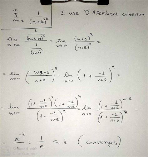 What Is The Solution To This Mathematical Series Of Real Numbers