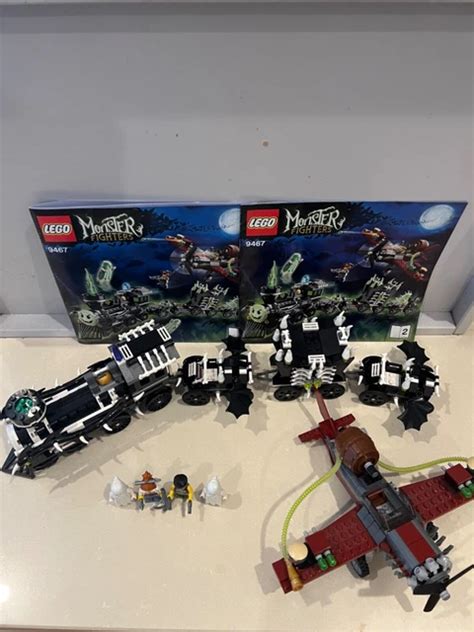 Lego Monster Fighters Set 9467 The Ghost Train 14999 Picclick Au