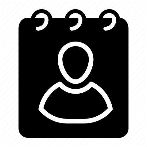 Contacts Personal Indentification Information Businessman Icon