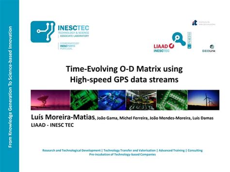 flat presentation time evolving od matrix estimation ppt