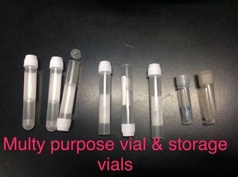 White Ppplastic Pp Laboratory Vial At ₹ 450piece In Ahmedabad Id