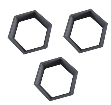 Polyhex 3pc Wooden Floating Shelf Shop Today Get It Tomorrow