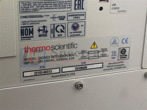 Thermo Scientific Integrion System Spectralab Scientific Inc