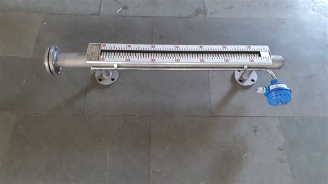 Flowtech 0 4000mm Magnetic Level Indicators With Transmitter For Industrial Model Name Number