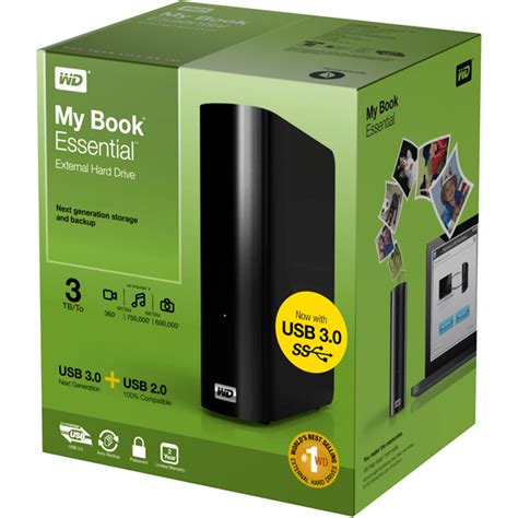 Western Digital My Book Essential: 3 терабайта и поддержка USB 3.0 ...
