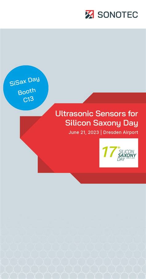 Non Invasive Flow Meters And Bubble Detectors By Sonotec On Linkedin Semicon Dresden Sisaxday