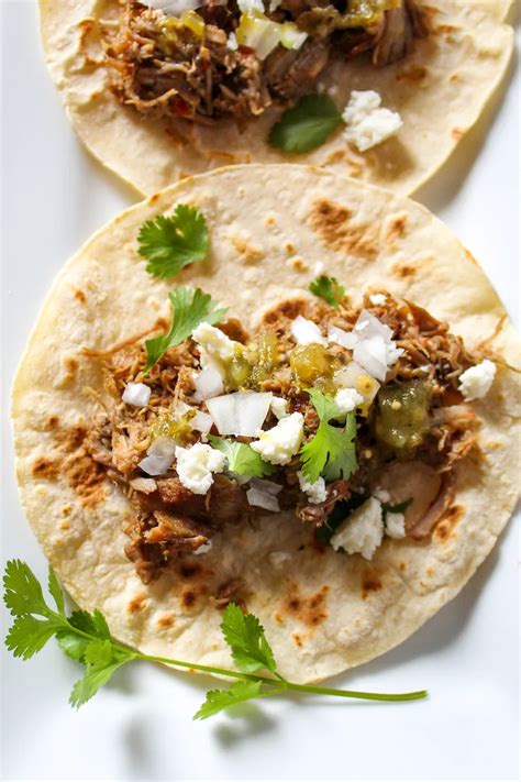 Tacos De Carnitas Recipe {pork Carnita Street Tacos}