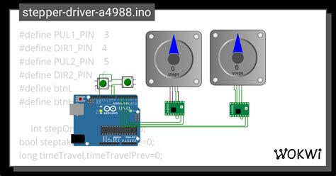 Stepper Driver A Ino Wokwi ESP STM Arduino Simulator