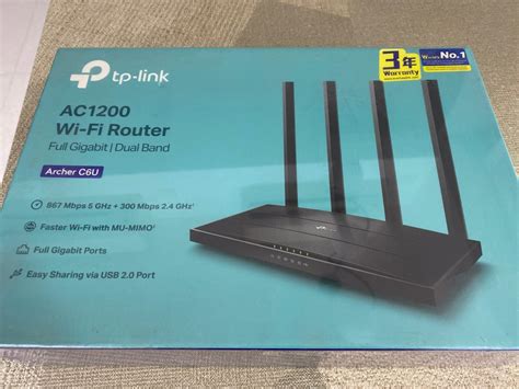 TP link AC Router 電腦科技 電腦周邊及配件 Wifi及上網相關產品 Carousell