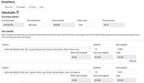 Automatically Allocate Other Charges To Cost Of Goods Seller Ledger
