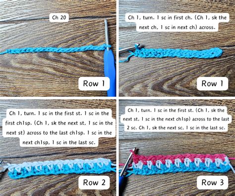 How To Crochet The Seed Stitch • Free Crochet Patterns And Tutorials
